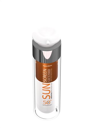 Sun Screen Fluid-to-Powder | FREZYDERM