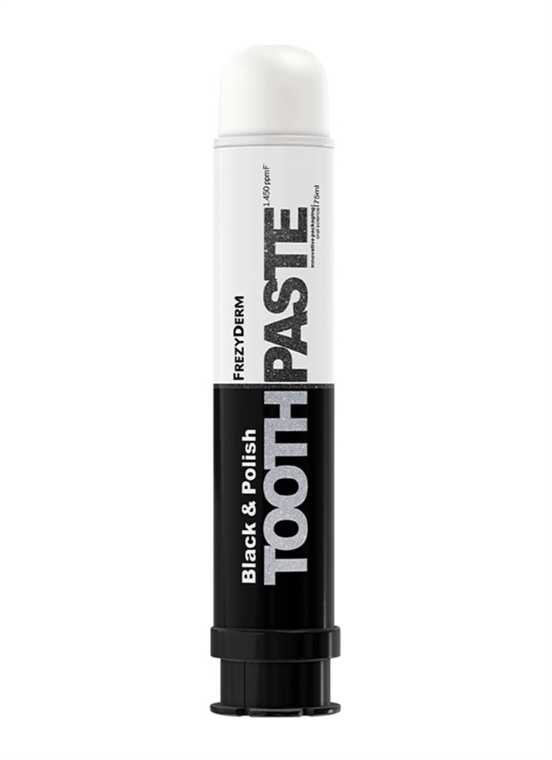 BLACK & POLISH TOOTHPASTE | FREZYDERM